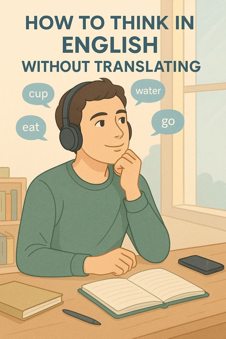 How to Think in English Instead of Translating: A Simple Guide for Real ...