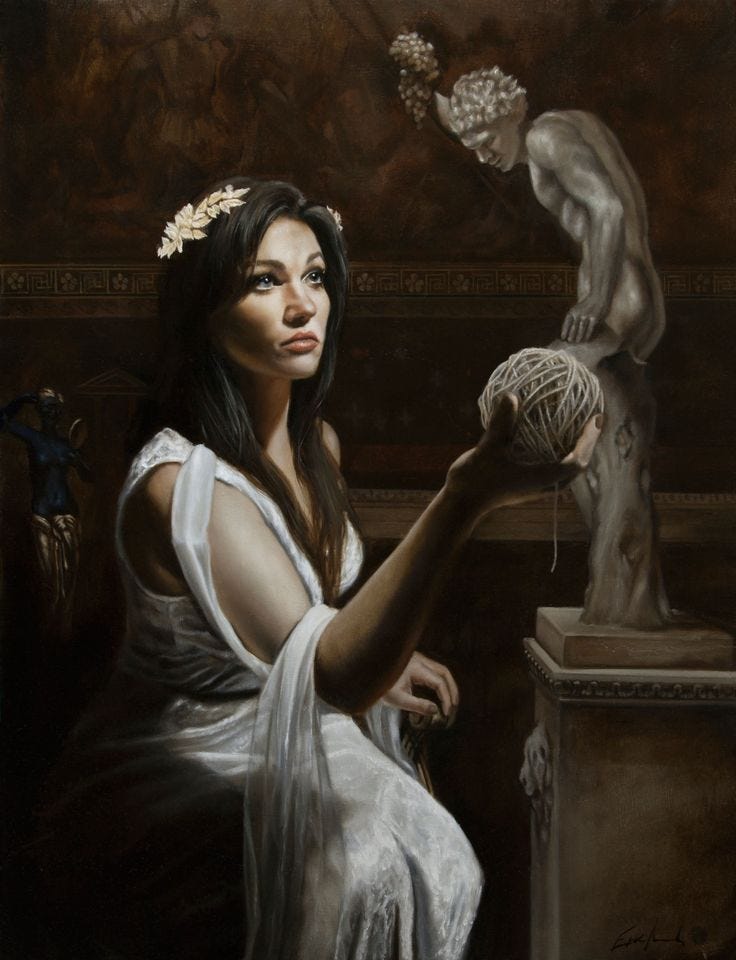 The Abandoned Thread. Ariadne, daughter of Minos and… | by Emily Weld ...