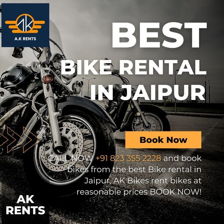 Two-Wheel Tours in Jaipur: Rent Your Bike Now - Avezkhan - Medium
