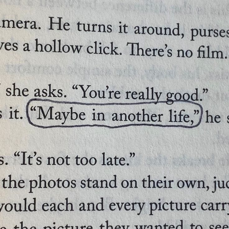 Maybe in another life.. maybe in another life we will hold onto… | by ...
