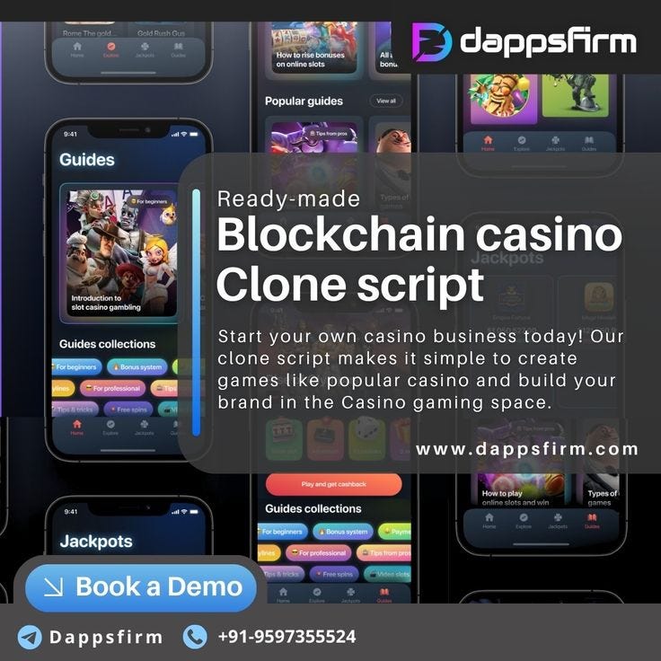 A New Era of Gambling The Promise of Blockchain Games clone script | by Haroldruffes | Mar, 2024 ...