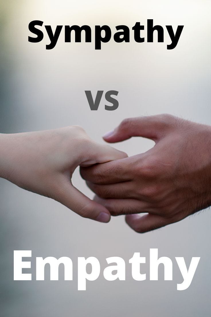 Difference Between Empathy And Sympathy Definition Sympathy Vs Empathy