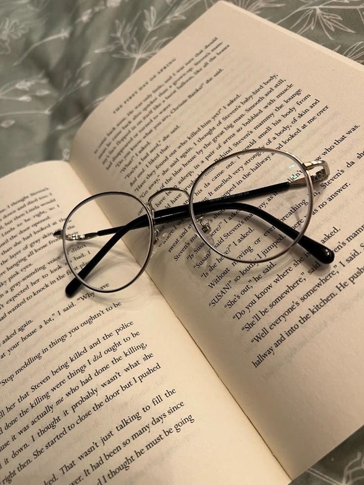 The Girl With the Glasses. It’s her again. The girl with the… | by joshua | Medium