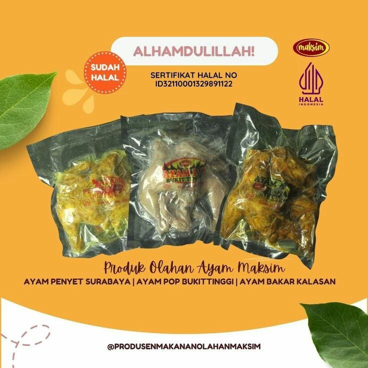 Open Reseller Makanan Olahan Bandung Pusat 0899-4583-655 reseller ...