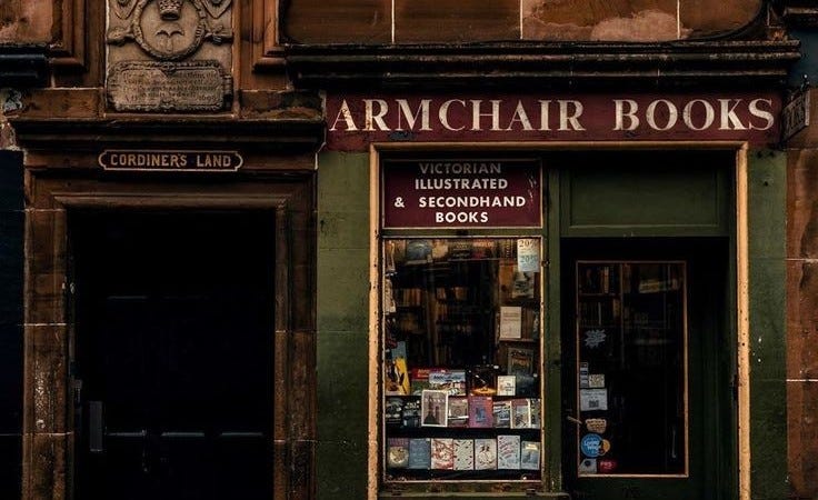 After Edinburgh. Edinburgh and Old Bookstore. | by Sabt. | Medium