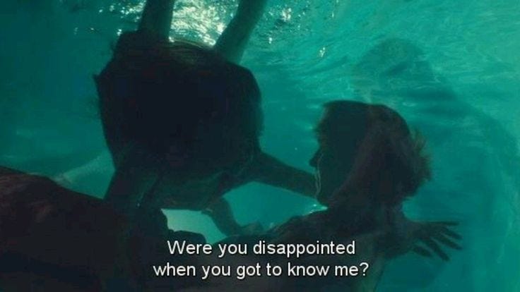 did I let you down once you saw the real me? | by pb | Medium