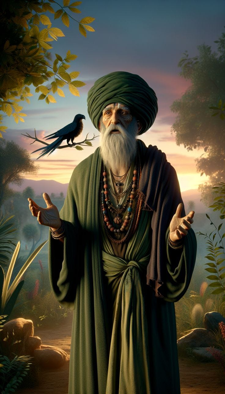 The Sage and the Raven: A Tale of Harmony and Wisdom | by Dan Lee | Medium