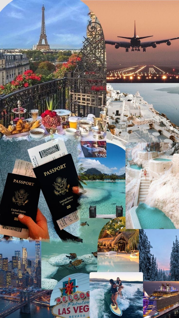 Crafting Your Dream Travel Vision Board: A Personal Guide to Wanderlust ...