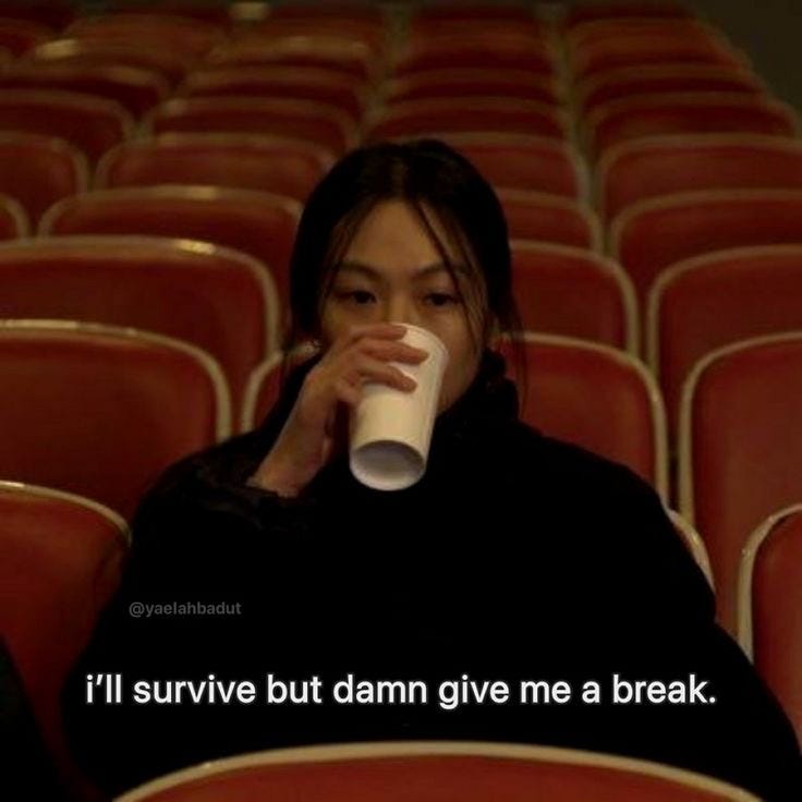 but damn give me a break | by The Quiet Muse | Dec, 2024 | Medium