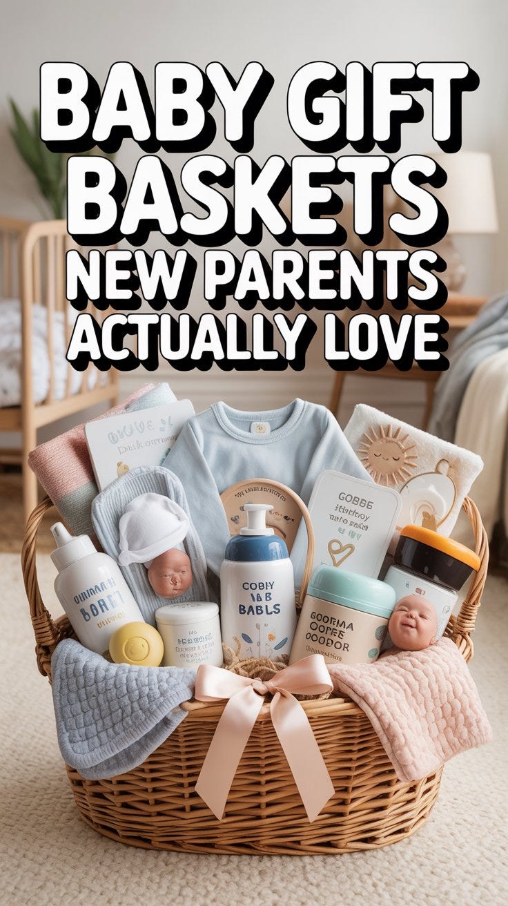 Baby Gift Baskets New Parents Actually Love | by Baby Finds | Write A ...