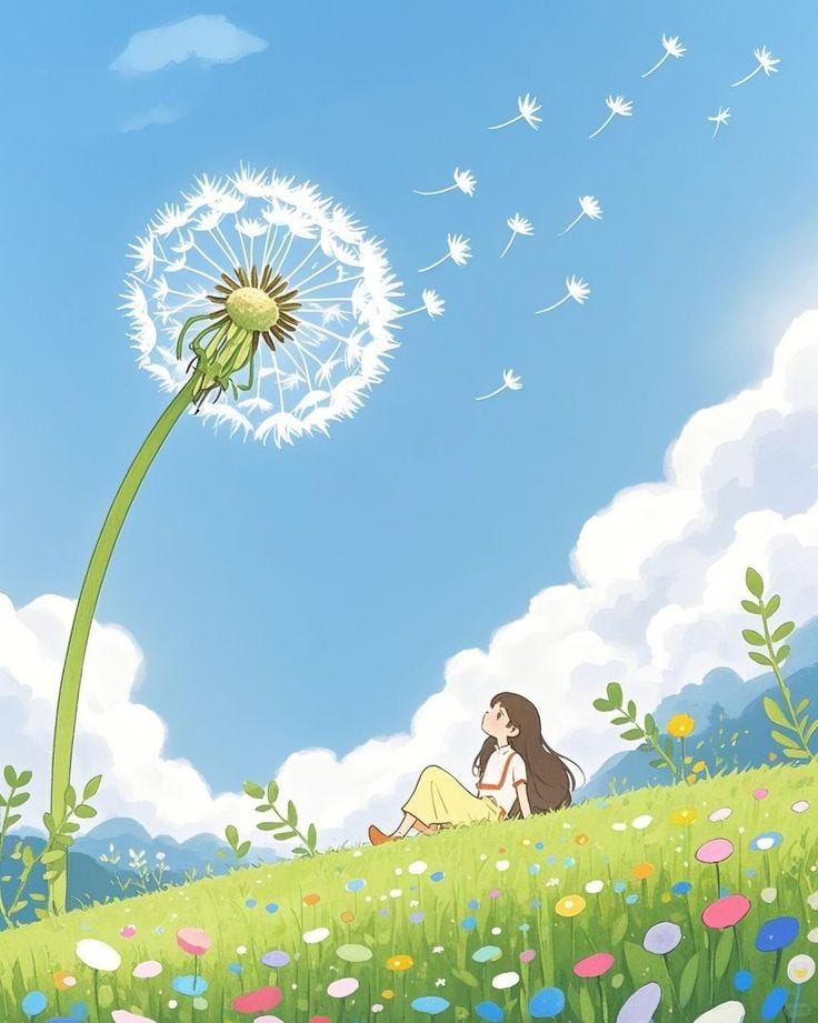 Hanging Dandelion - Nila Anggreni Roni - Medium