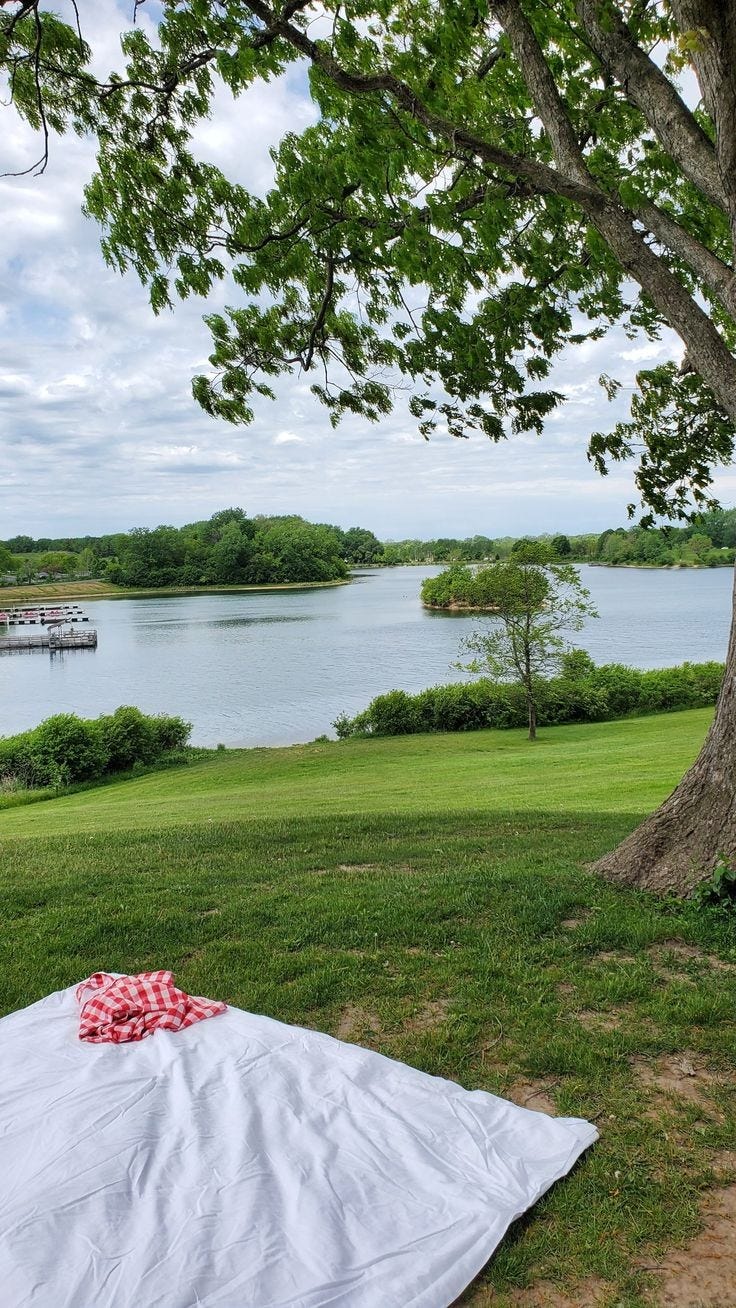 Danau, dan percakapan serius. Mereka di sini, Saujana dan Kion tiba… | by Nayaka. | Medium