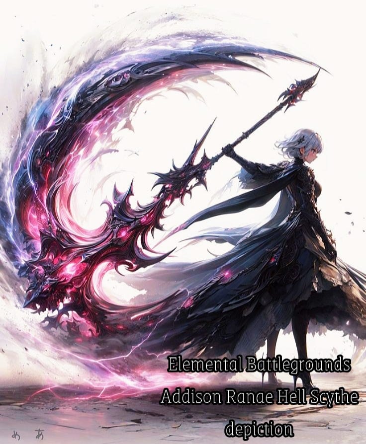 Hell Scythe history Elemental Battlegrounds | Medium