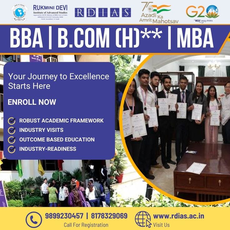 Top MBA BBA Colleges in Delhi Assist Students in Building a Firmer ...