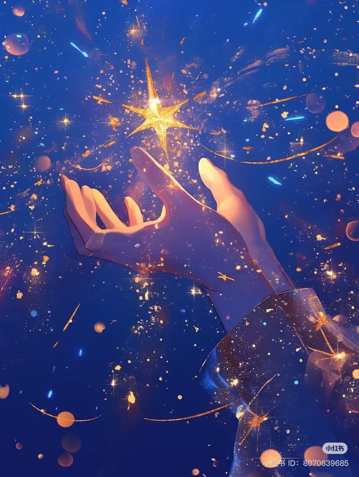 2025 Welcomes the Year With Glitters of the Sky | by Weaver of the ...