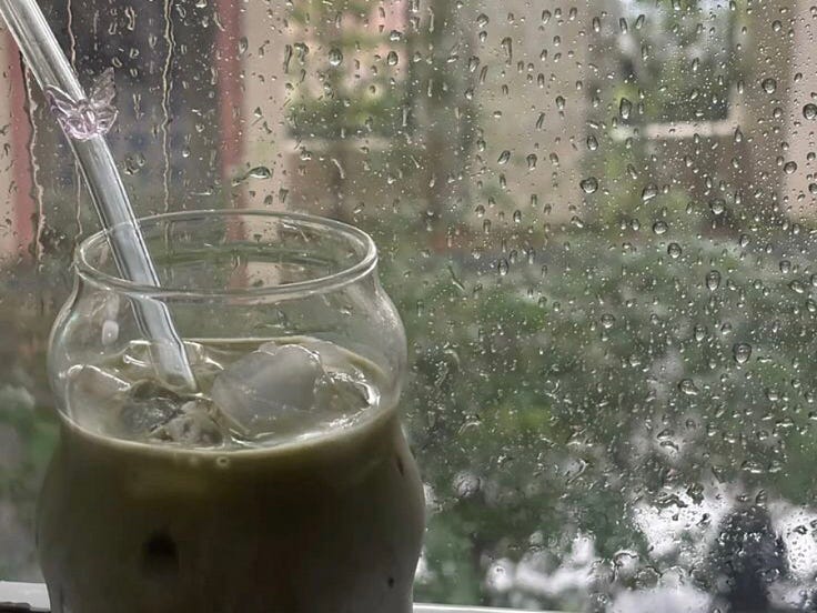 rintik di luar kedai. saat hujan turun di luar, di kedai ini… | by syadza | Jan, 2025 | Medium