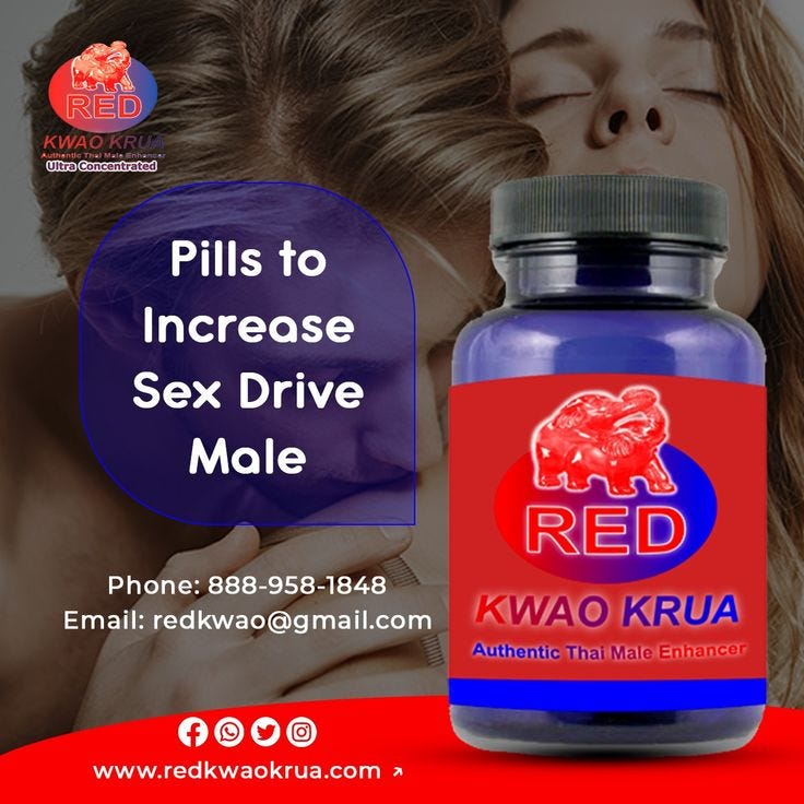 Pills To Increase Sex Drive Male Red Kwao Krua Medium
