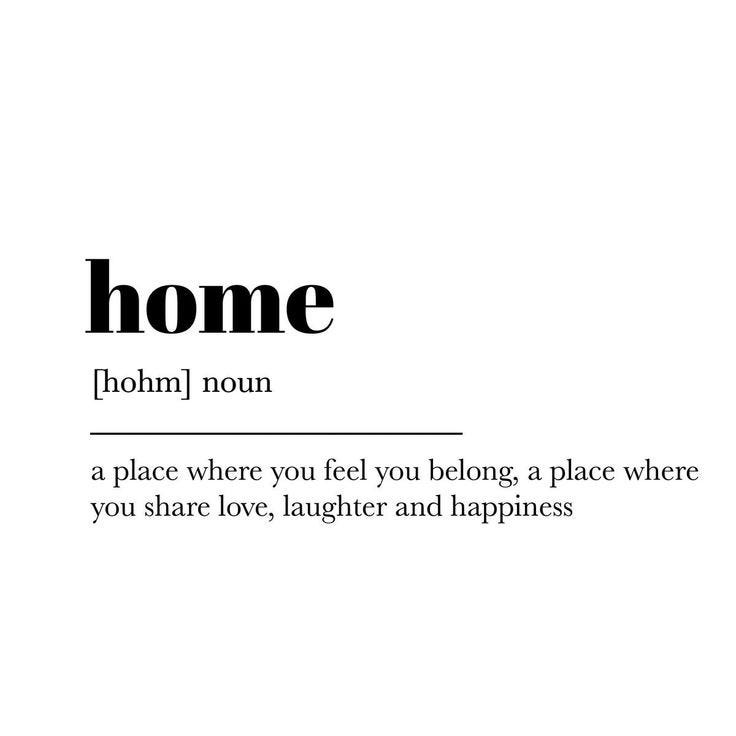 Isn’t it weird? You feel at home elsewhere other than your actual home ...