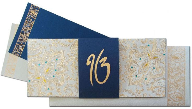 Sikh Wedding Cards : Eye Catching And Trendy To The Core! | by Nishant ...