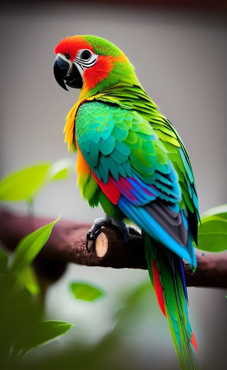 The Fascinating World of Parrots A Colorful Exploration Parrots are ...