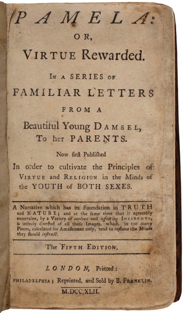 Pamela: “The Tale of a Virtuous Heart” | by Alfathepower | Mr. Plan ...