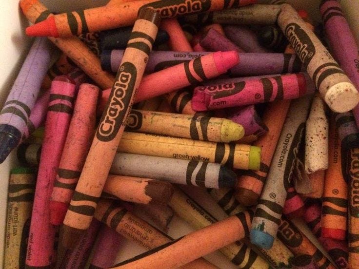 I don’t know which crayons to pick | by living with the sunflowers ...
