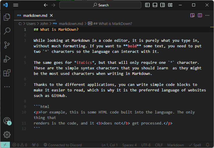 What is MarkDown?. Originally published on UAB’s… | by John Channell ...