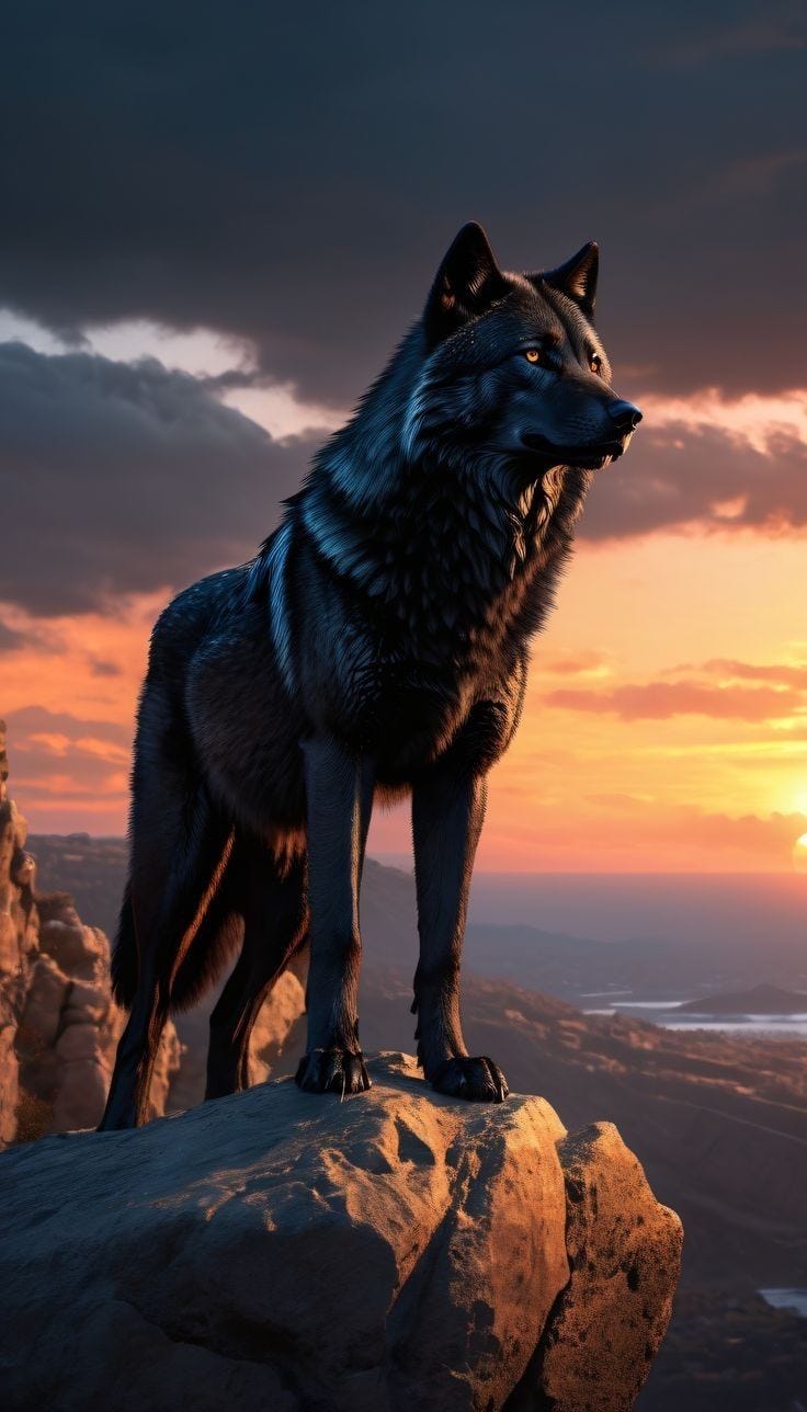The Mystery of the Blue Wolf: The Symbol of Wilderness and Myth | by ...