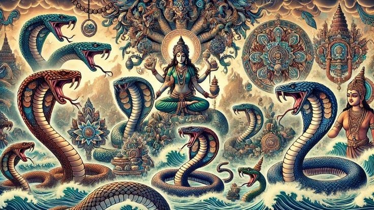 The 12 Dimensions of the Naga in Hindu Mythology: Exploring the Sacred Serpent Beings | by ...
