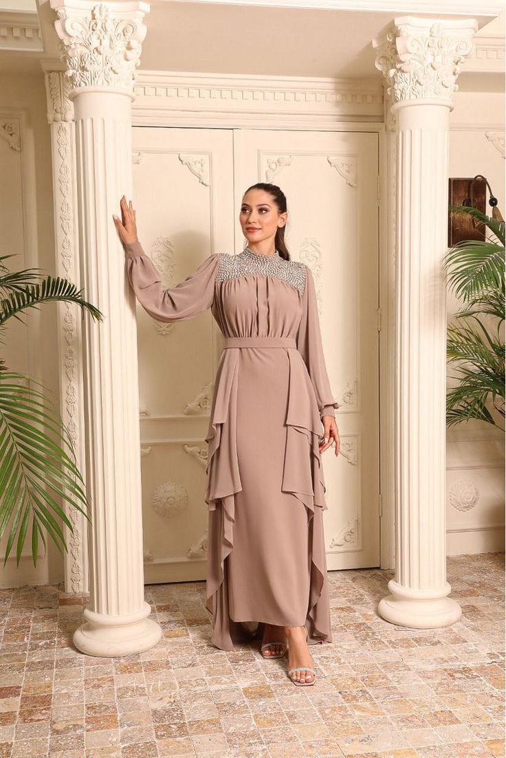 Best designed Maxi Dress Handmade with precision beadwork- A Review ...