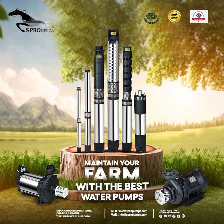 How Residential Pumps Make Water Supply Efficient | by S PRO PUMPS ...