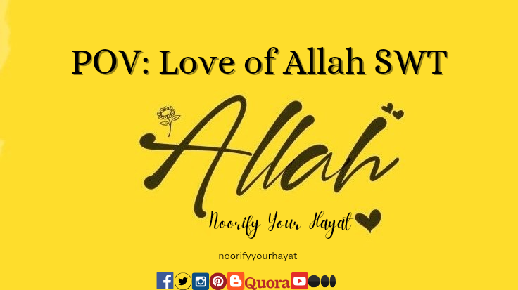POV: Love of Allah SWT Muslims Tawakkal Allah Quotes Trust Allah Only ...