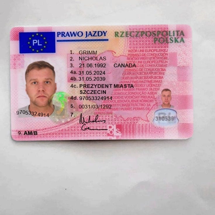 Buy a Polish Driver’s License Online: Fast, Secure, and Reliable | by ...