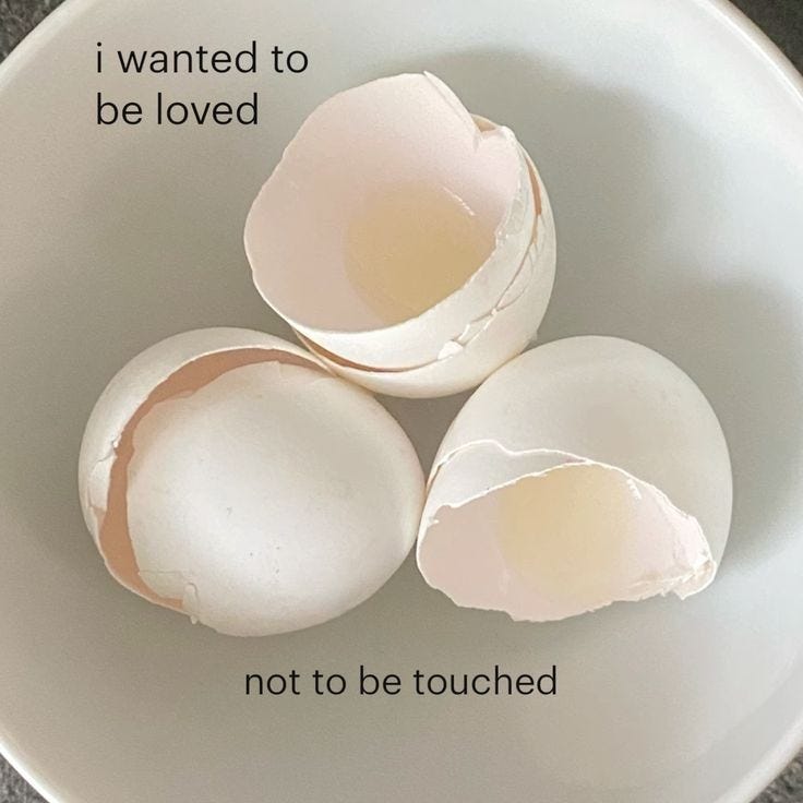 i wanted to be loved not to be touched | by maanaaree | Medium