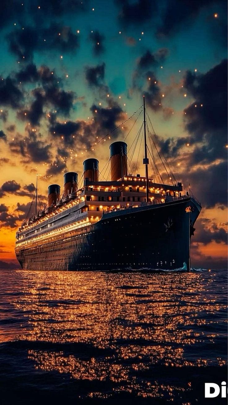 Sink Like the Titanic - Maxine Thornborrow - Medium