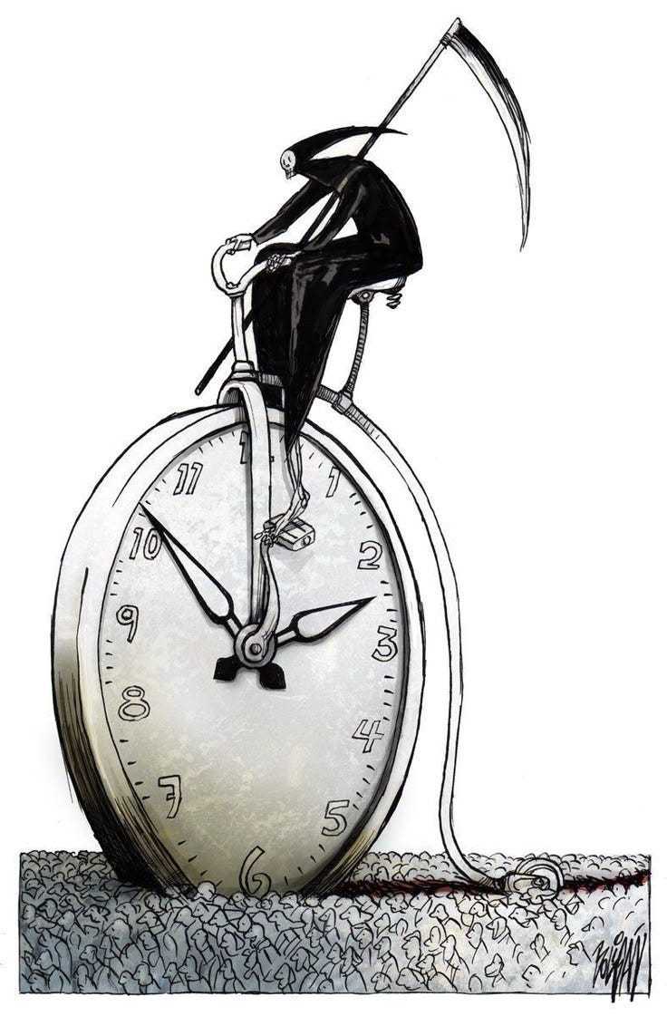 “Time is an Illusion". Death is a fate shared by us all | by Queen_of ...