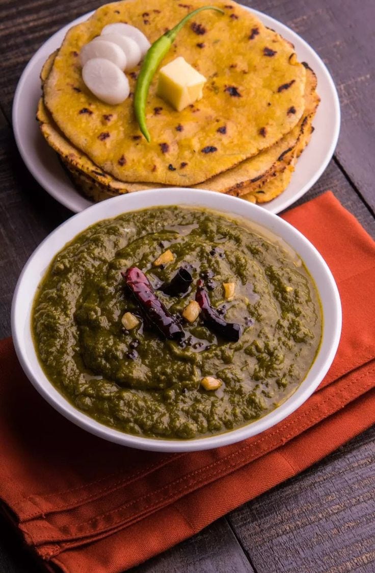 A Taste of Tradition: The Allure of Saag and Makhan in Indian Cuisine ...