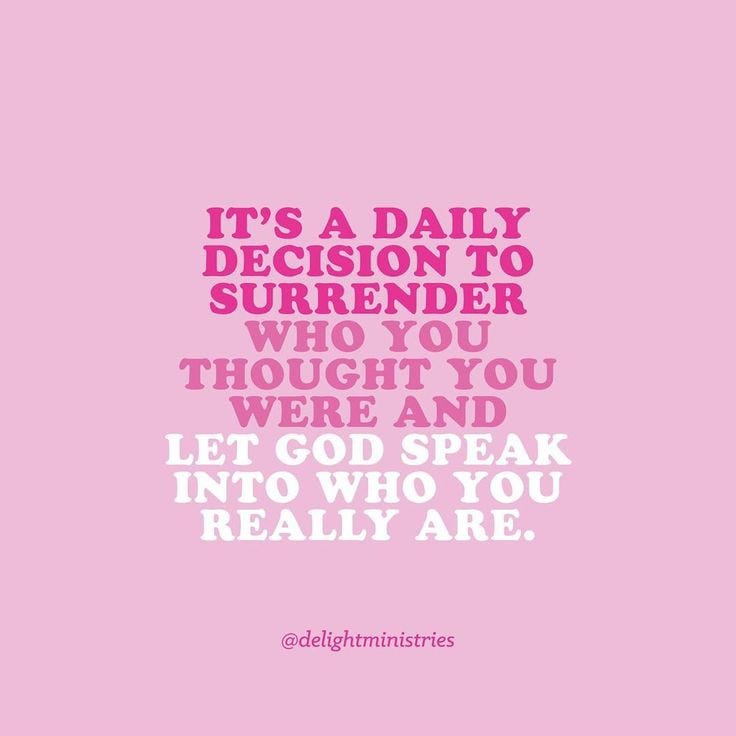 SURRENDER. Let go and let God | by Patience Awari 🤎 | Jan, 2025 | Medium