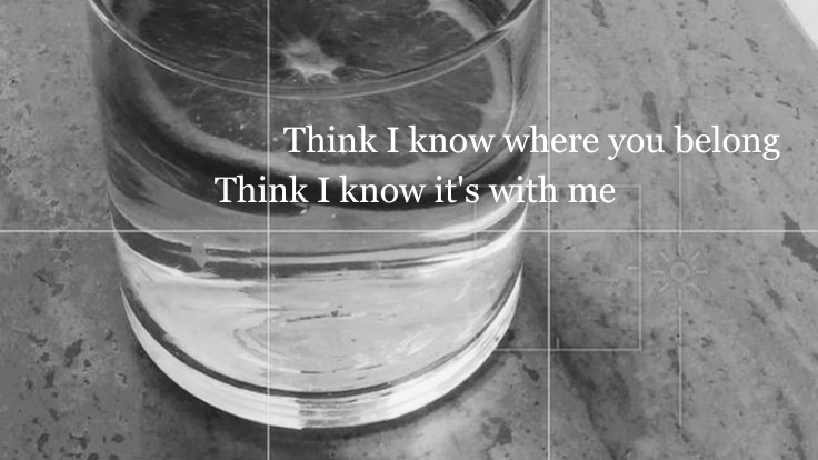 Think I know where you belong, Think I know it’s with me | by deL | Medium