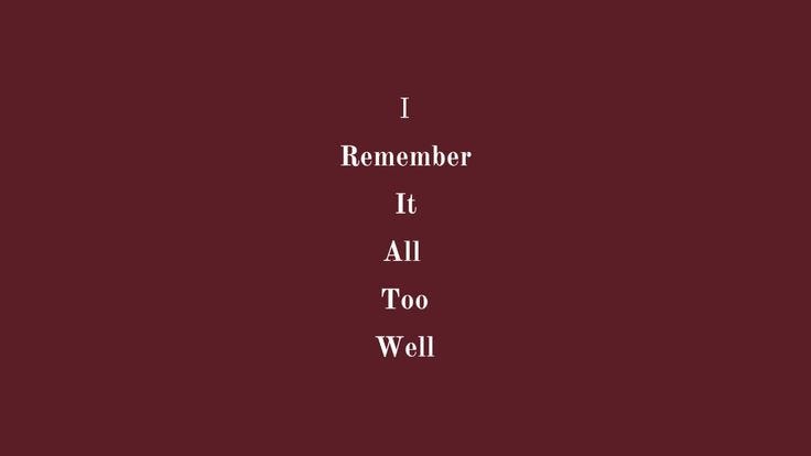 It was rare, I was there, I remember it all too well. | by Zoe | Nov ...