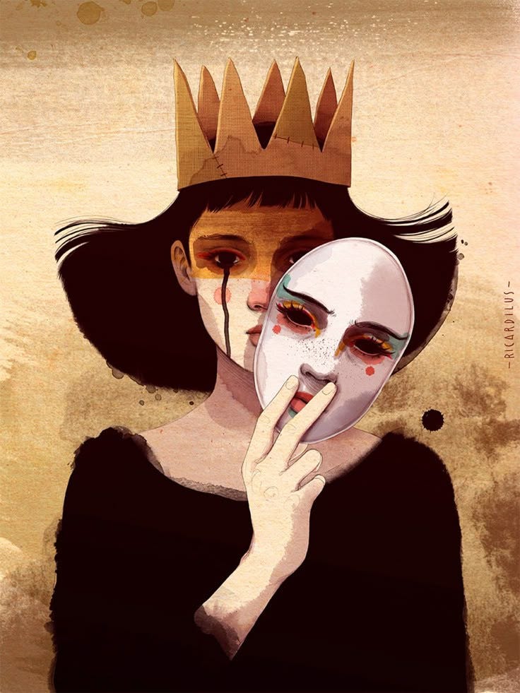I love Masks Now — People Believed My Smiles | Masks And Lies Poem By ...