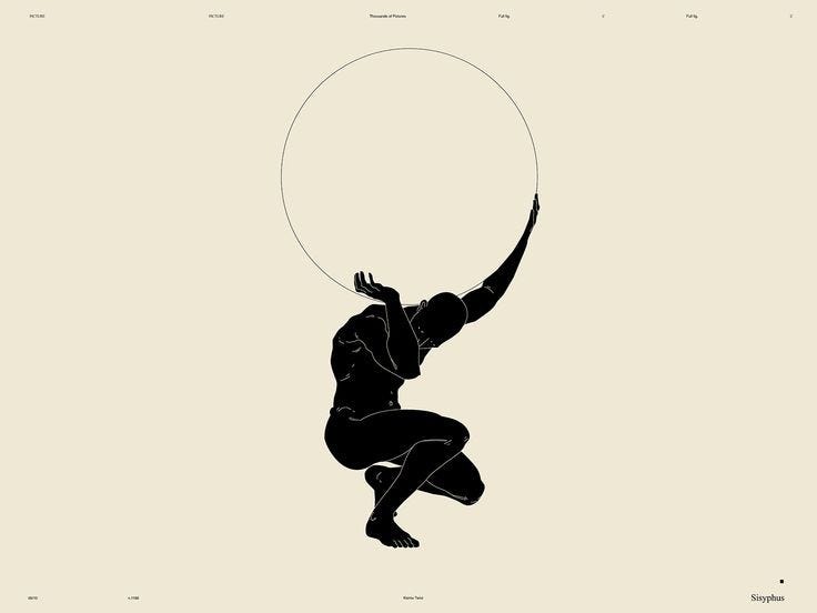 Sisyphus - Iscaleon Foucault - Medium