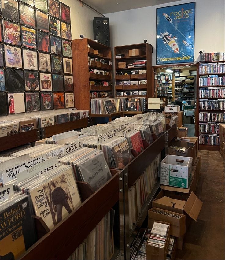 That Day at Vinyl Store.. Illustration from pin. | by Nabila F | Jun ...