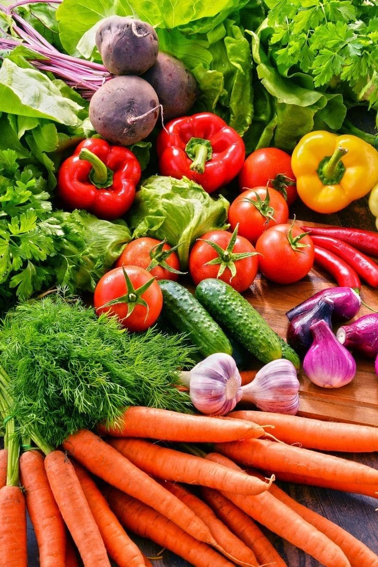 Vegetables Vegetables are essential for a healthy diet. They provide ...