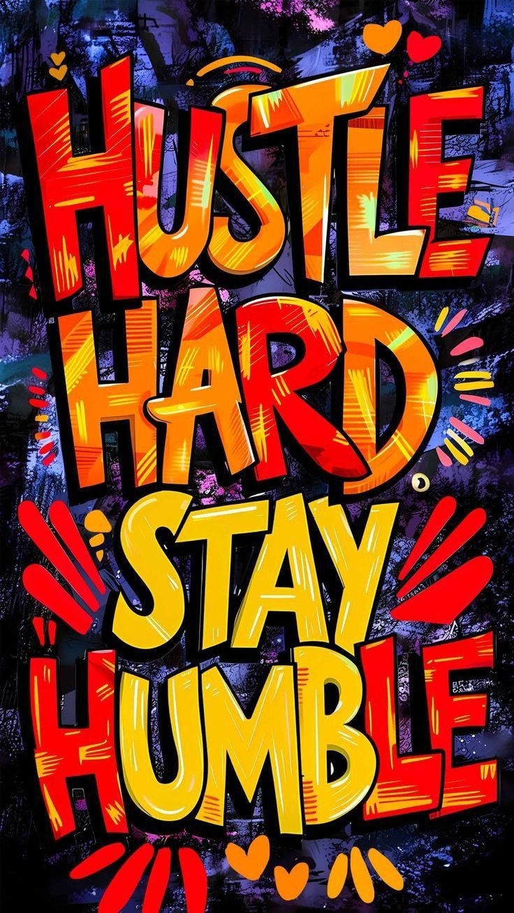 Hey guys... It’s me again. So all I just want to say is that hustle ...