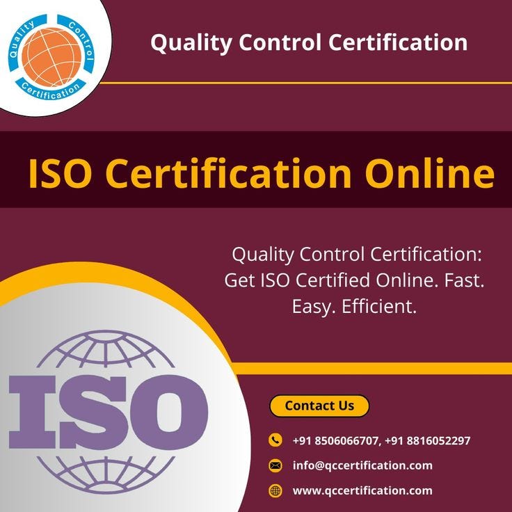 ISO Certification Online | Quality Control Certification - Jaiprajapati ...