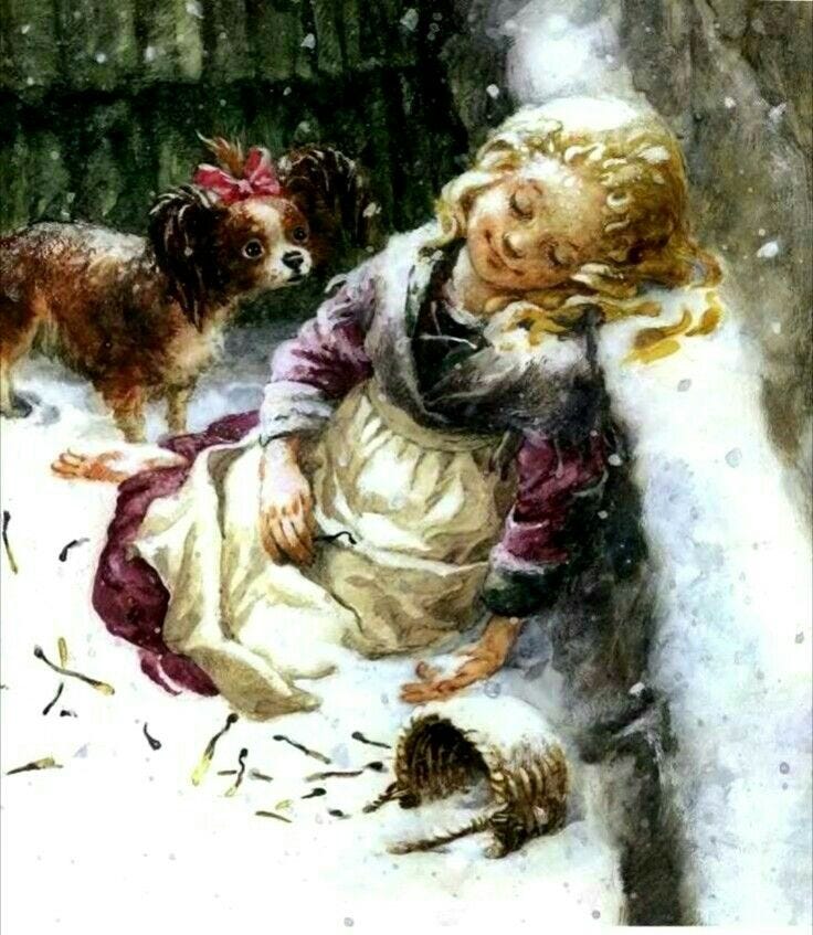 The Little Match Girl. A Christmas Story... | by Sara Scribble | Medium