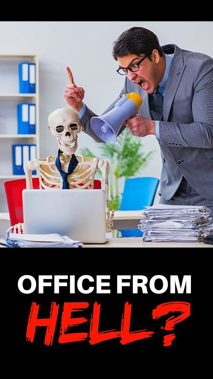 First Day in Office Hell. Rina, a fresh graduate full of… | by Irmayana ...