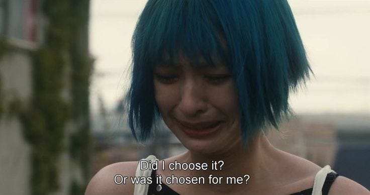 "Did I choose it? Or was it chosen for me?" | by eiz. | Medium