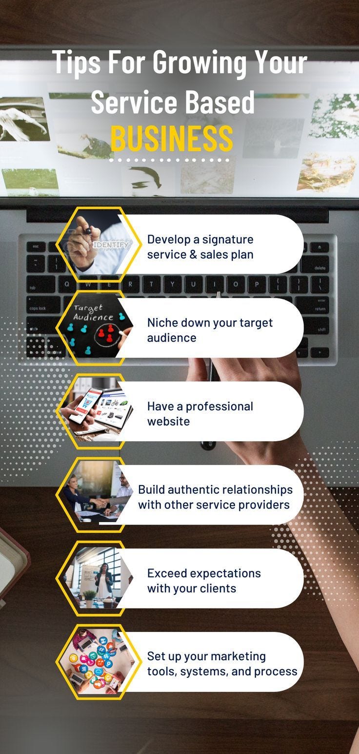 Grow Service-based Businesses with a demonstration of mastery In a ...